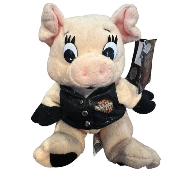 Harley-Davidson | Toys | Vintage Harley Davidson Stuffed Beanie Plush ...